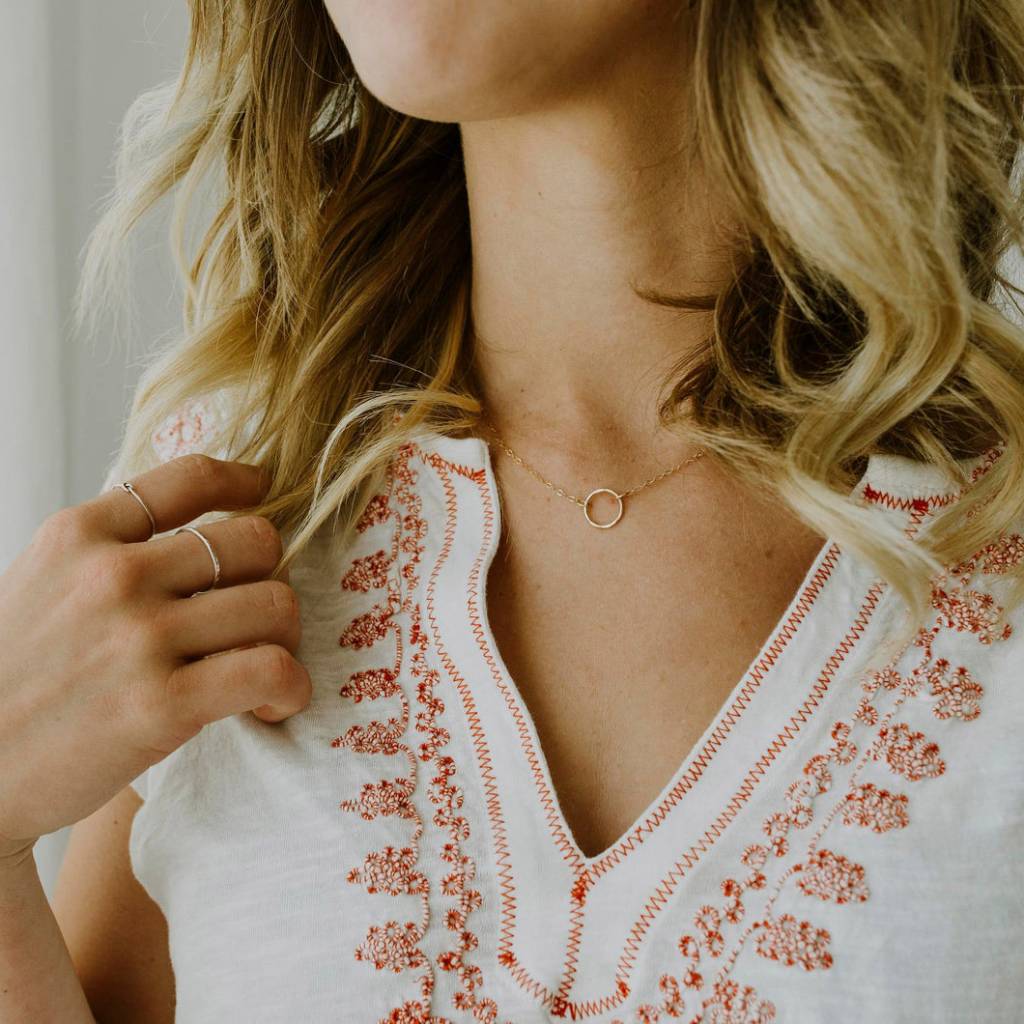 Eternal Circle Forever Necklace - GiGisPetals